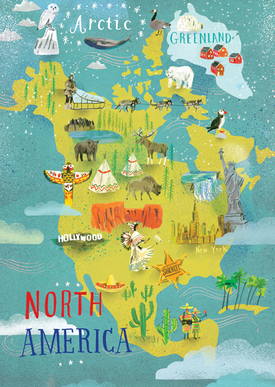 Continent Paper Sample Poster